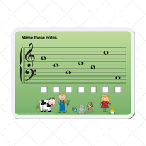 Beginner note reading practice with the Barnyard Friends – Music ...