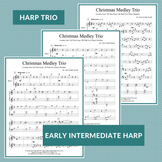 Christmas Medley, lever harp trio by Anne Crosby Gaudet – Music Discoveries