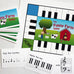 The Funny Farm Game, a printable teaching aid from Music Discoveries